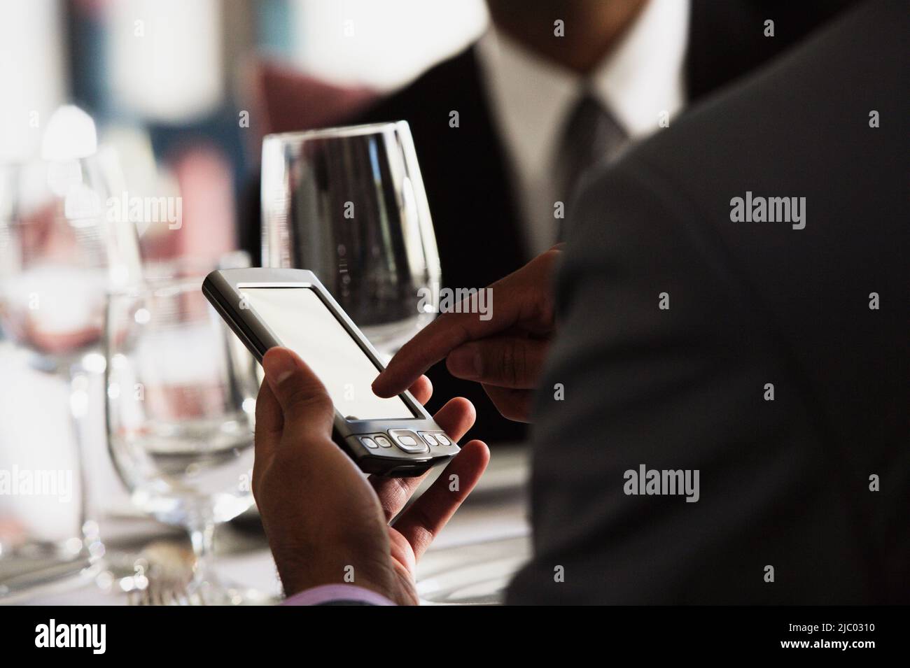 Executive holding pda hi-res stock photography and images - Alamy