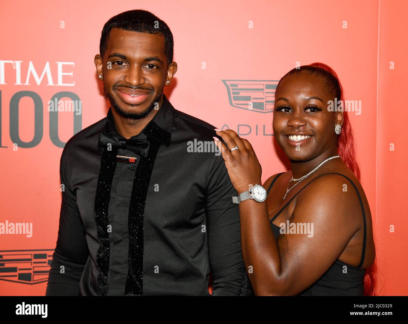 New York, United States, 8 June, 2022 pictured L: Derrick Palmer ...