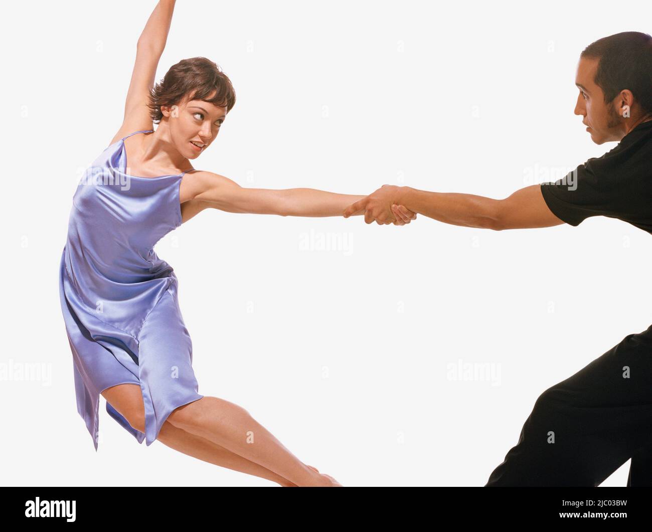 Professional dancers dancing Stock Photo - Alamy