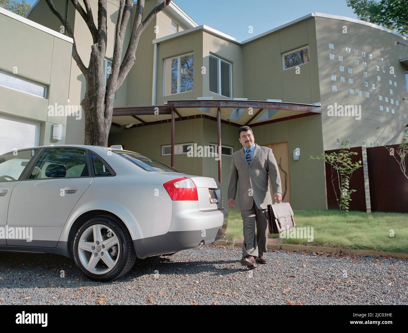 Man is stepping out of car hi-res stock photography and images - Alamy