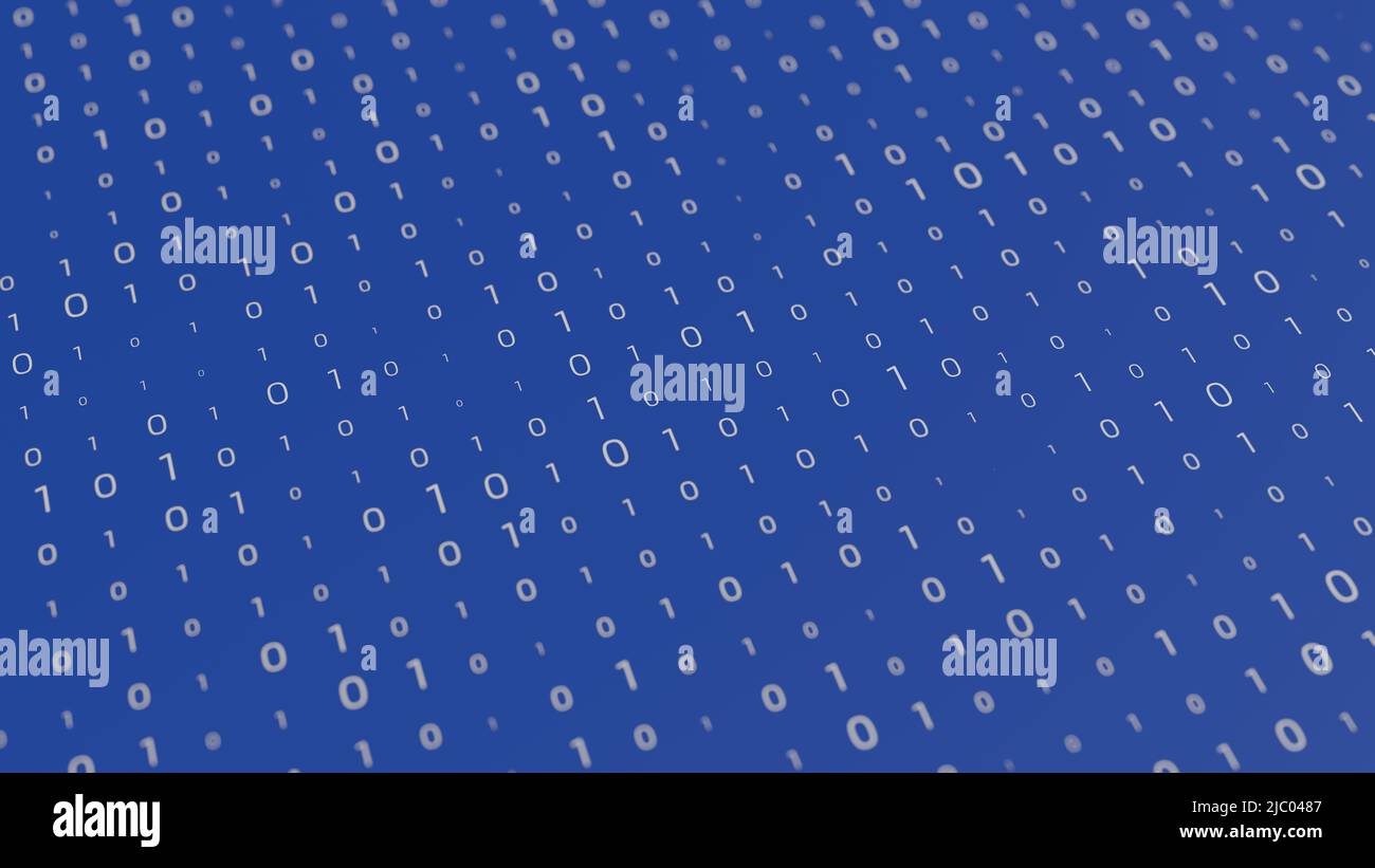 Abstract background in blue with texture of numbers Stock Photo - Alamy