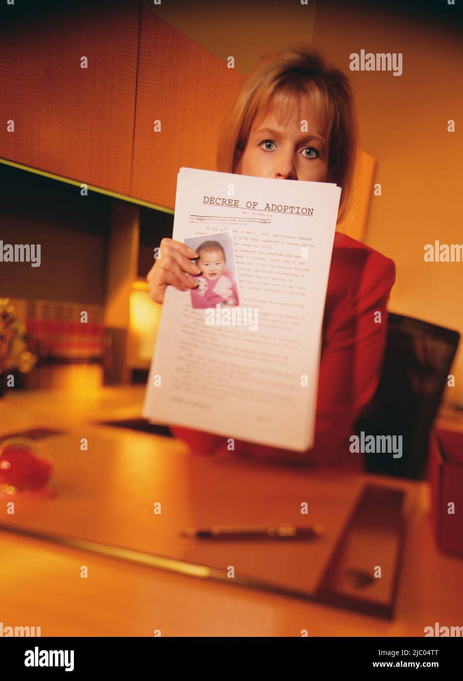 Adoption papers hi-res stock photography and images - Alamy