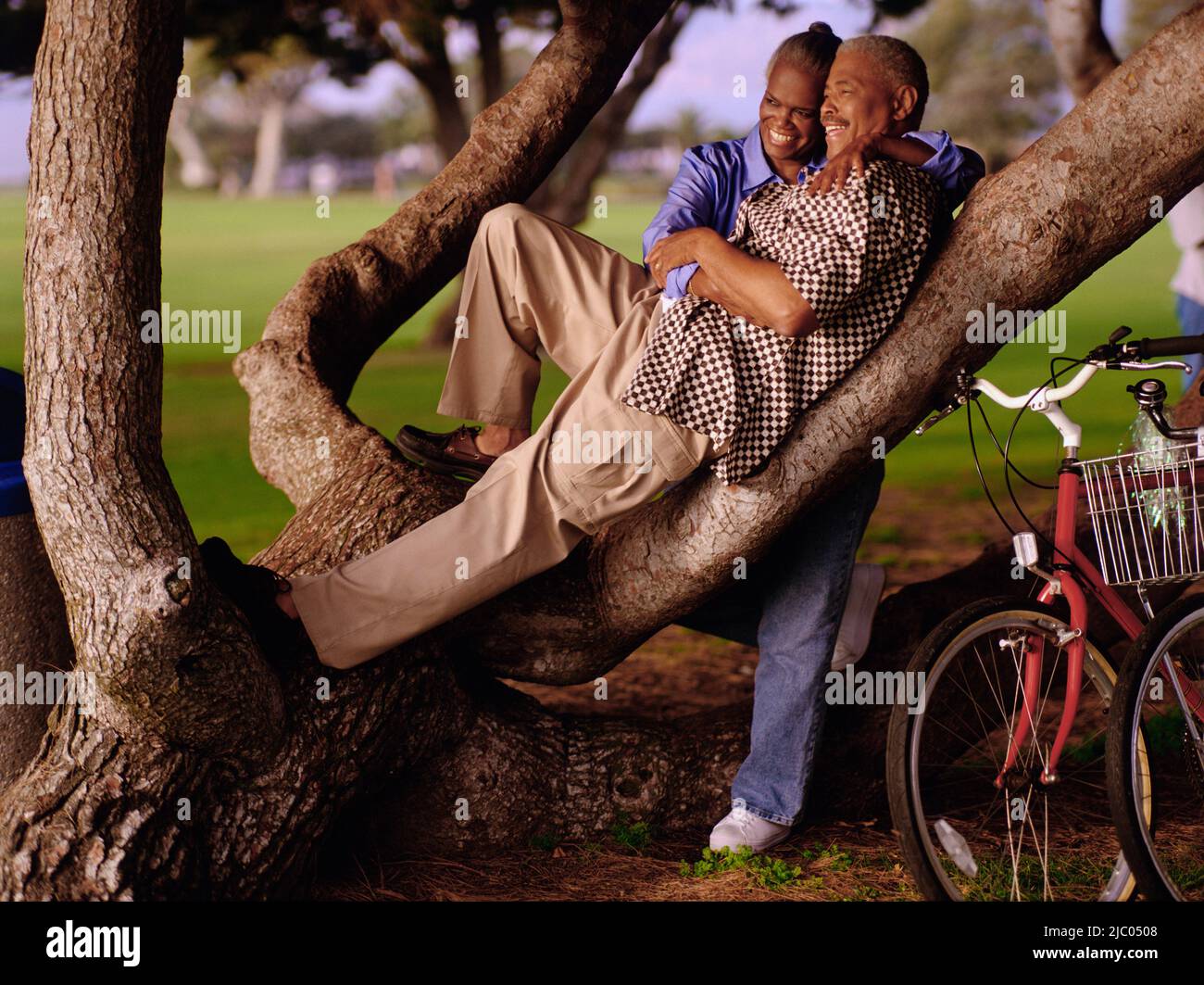 African american couple relaxing hi-res stock photography and images ...