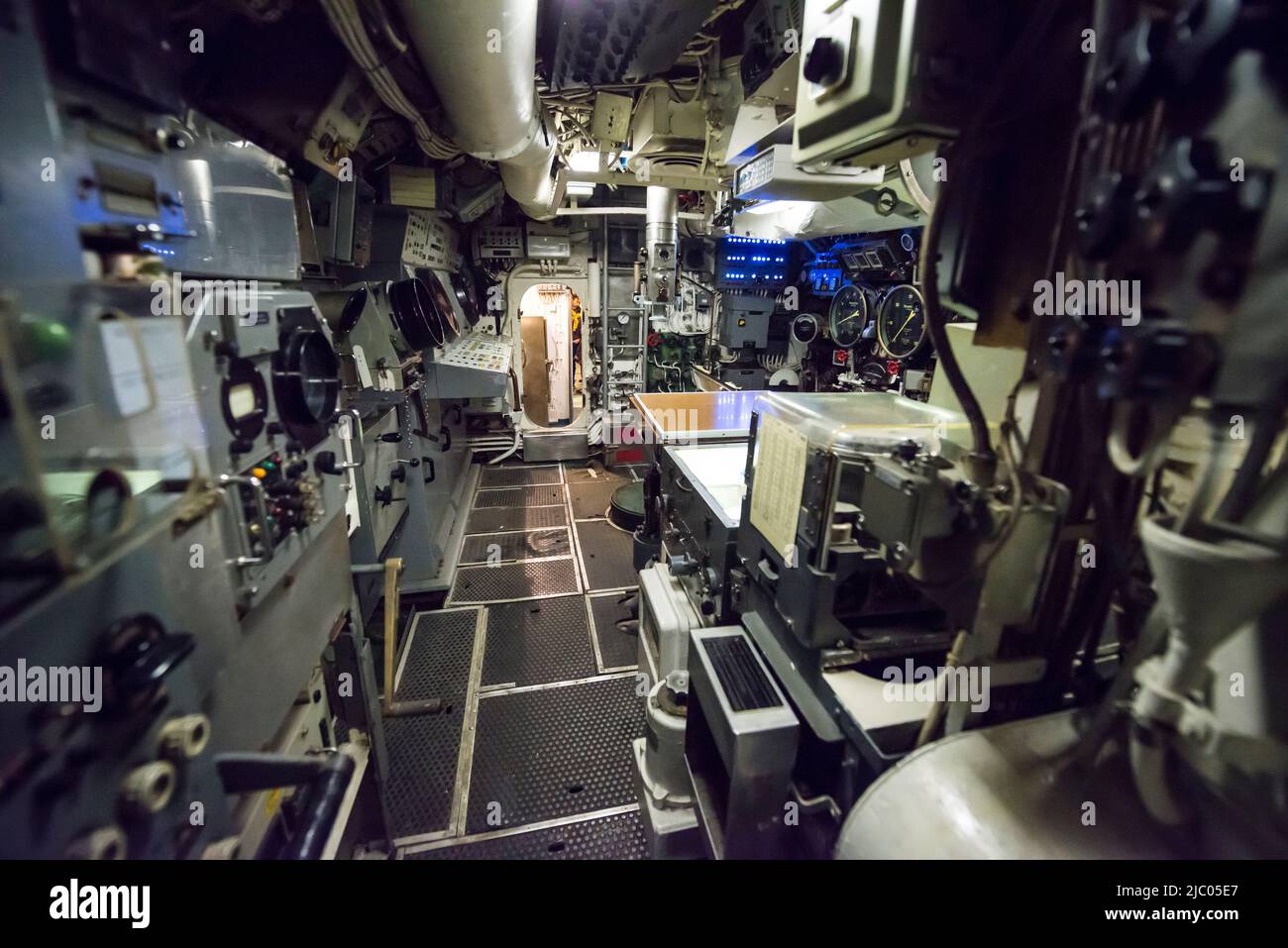 Inside a Submarine in Milan, Italy Stock Photo - Alamy