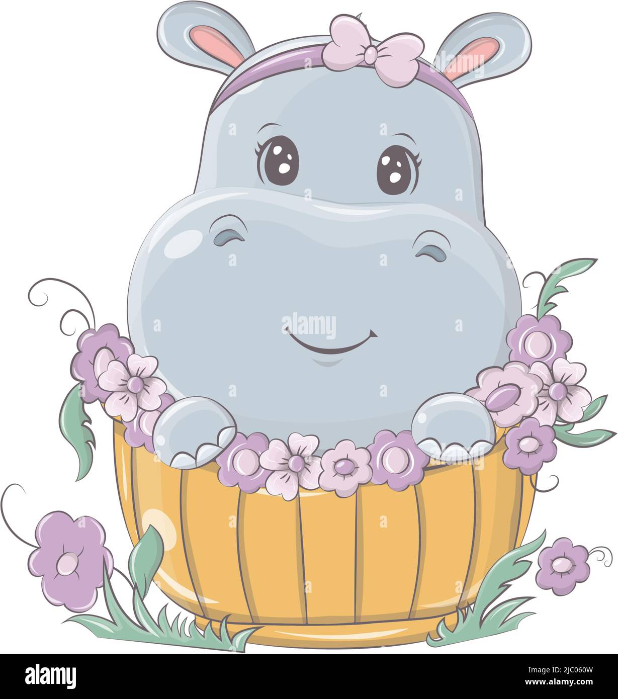 Hippo Baby Shower Clip Art Hippo Clipart, Cute Hippopotamus, Cute Baby
