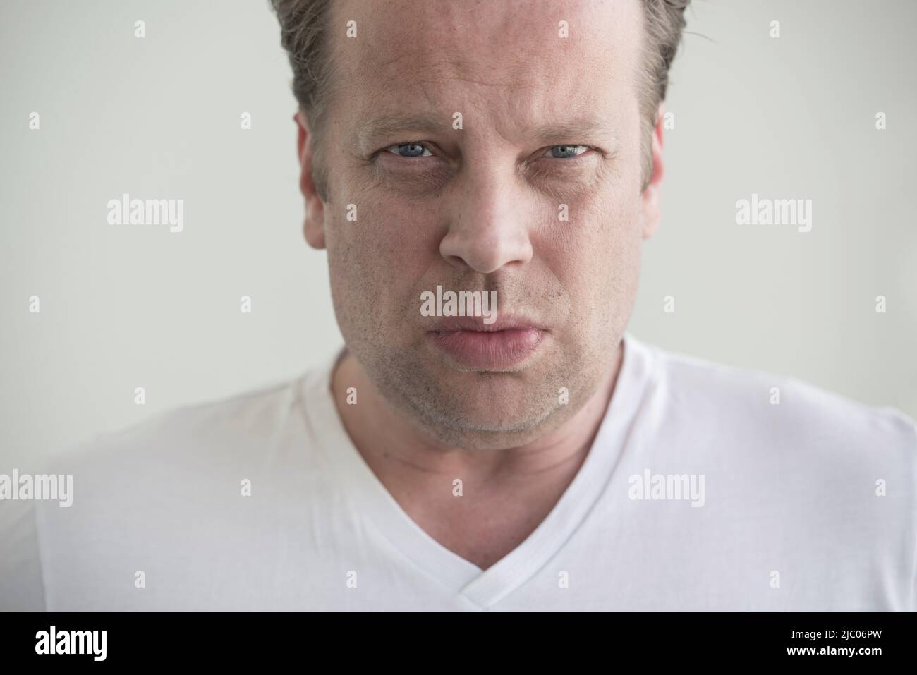 Elegant Headshot on a Man in Switzerland Stock Photo - Alamy
