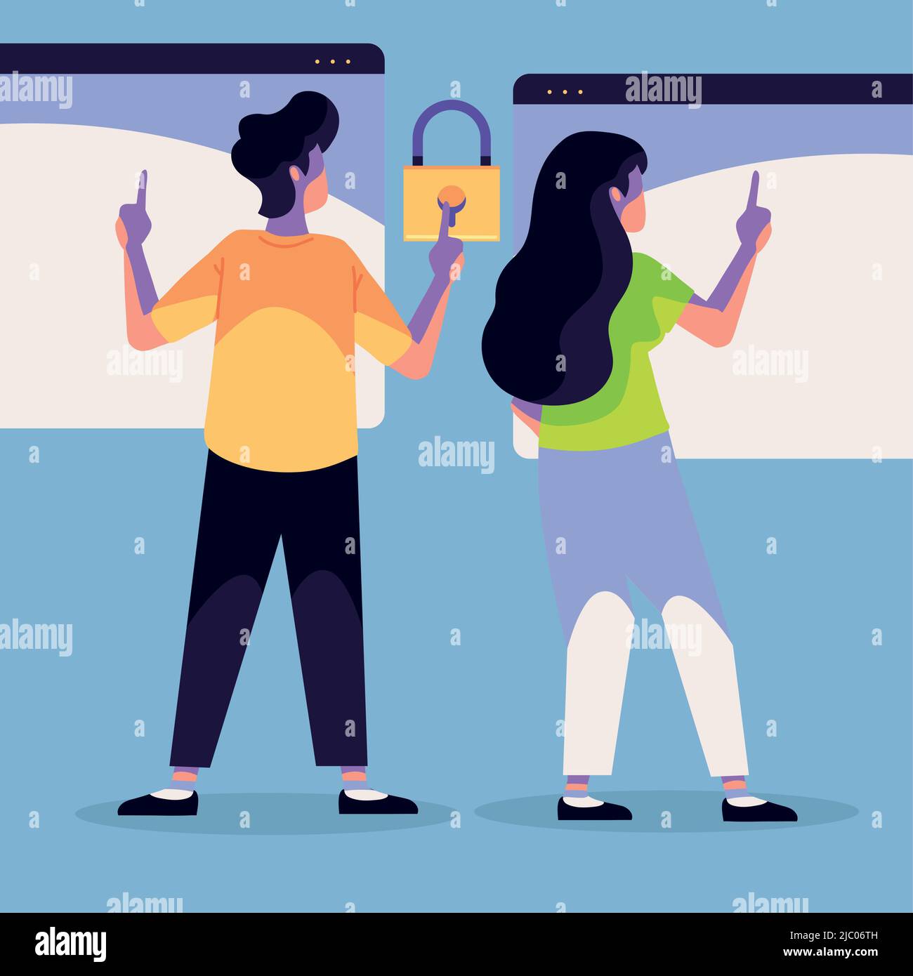 cybersecurity people website Stock Vector Image & Art - Alamy