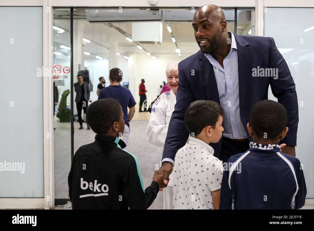 Clichy-sous-Bois, France, 08/06/2022, Teddy Riner - 2022. French ...