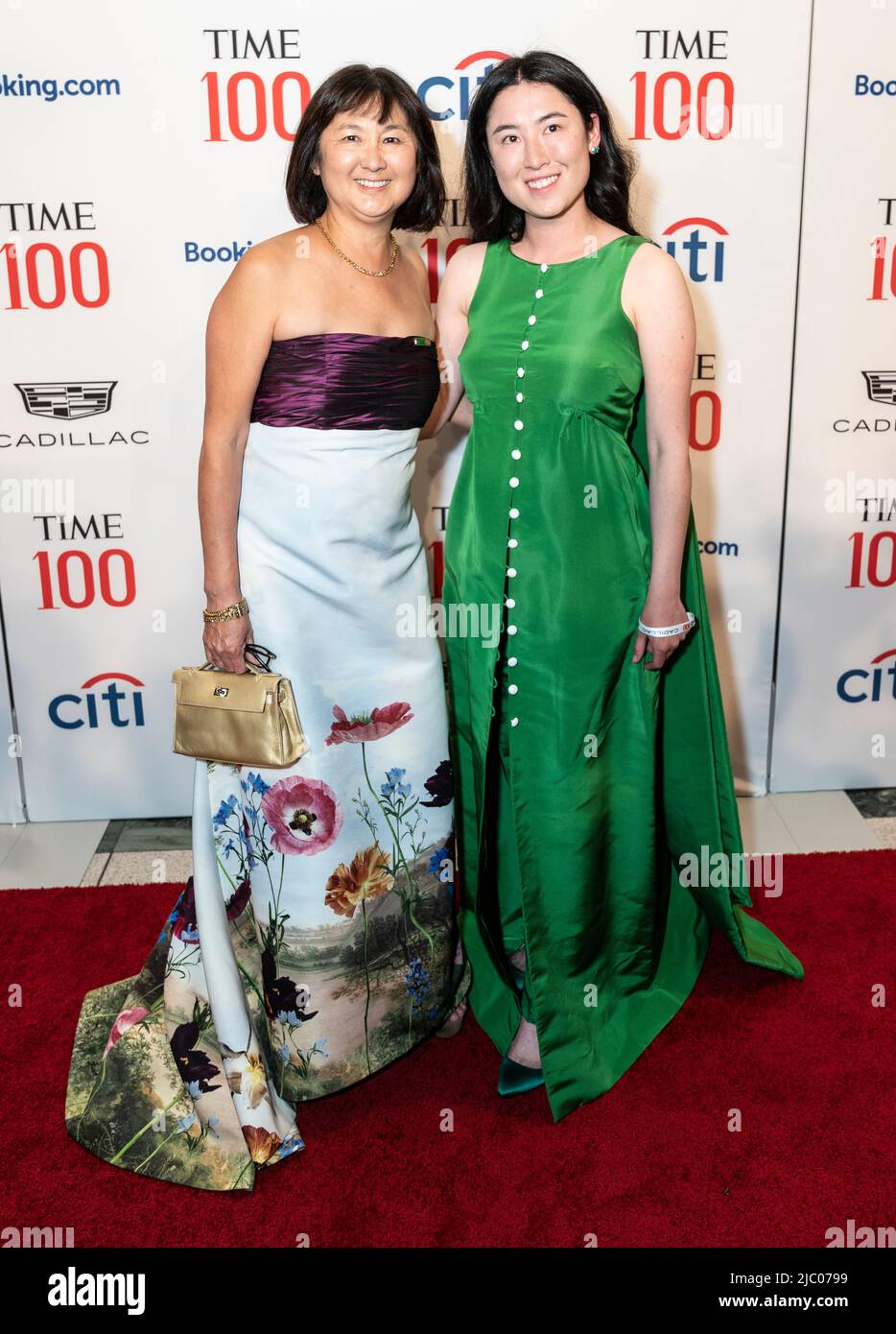 New York, NY - June 8, 2022: Maya Lin (L) attends Time 100 Gala as Time ...