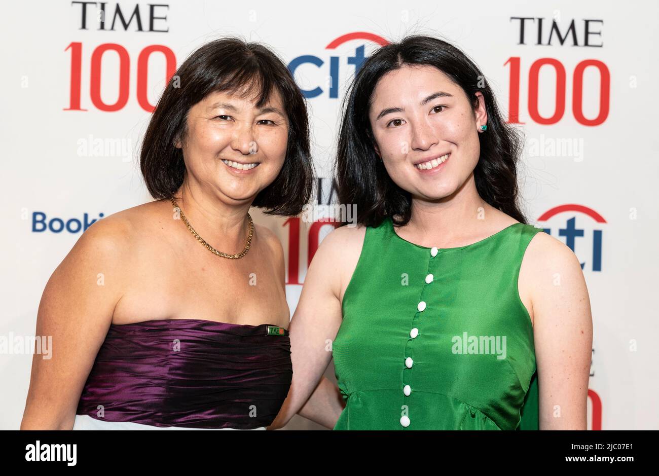New York, NY - June 8, 2022: Maya Lin (L) attends Time 100 Gala as Time ...