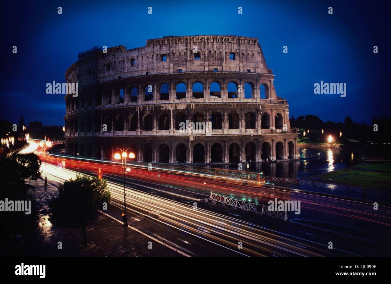 Ruins of an amphitheater in a city, Coliseum, Rome, Italy Stock Photo ...