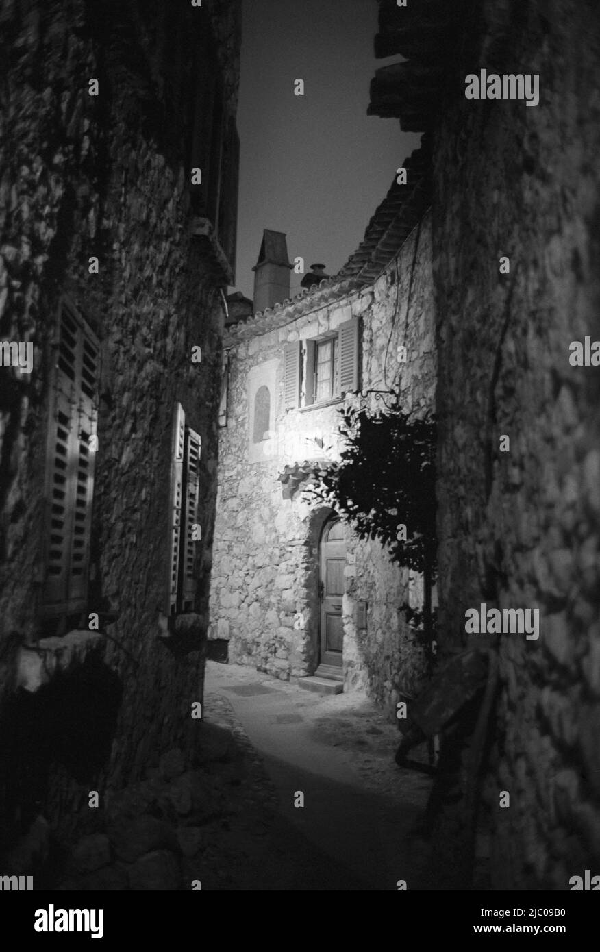 Eze france architecture Black and White Stock Photos & Images - Alamy