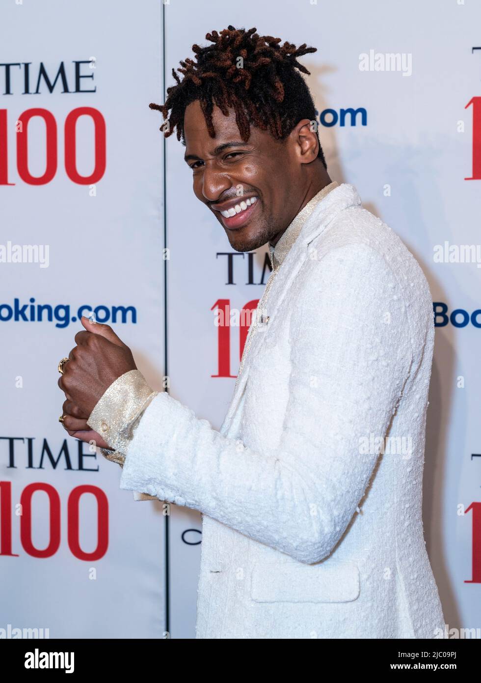 New York, NY - June 8, 2022: Jon Batiste attends Time 100 Gala as Time ...