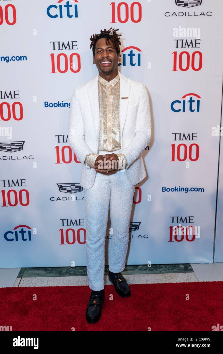 New York, NY - June 8, 2022: Jon Batiste attends Time 100 Gala as Time ...