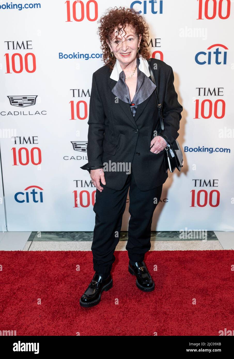 New York, US, June 8, 2022.Nan Goldin attends Time 100 Gala as Time ...