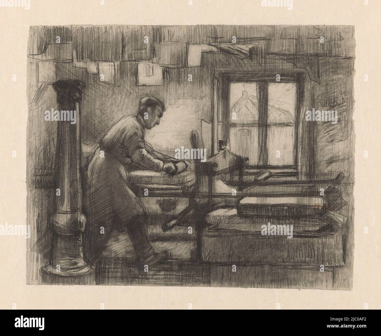 The lithographer, draughtsman: Anthon Gerhard Alexander van Rappard ...