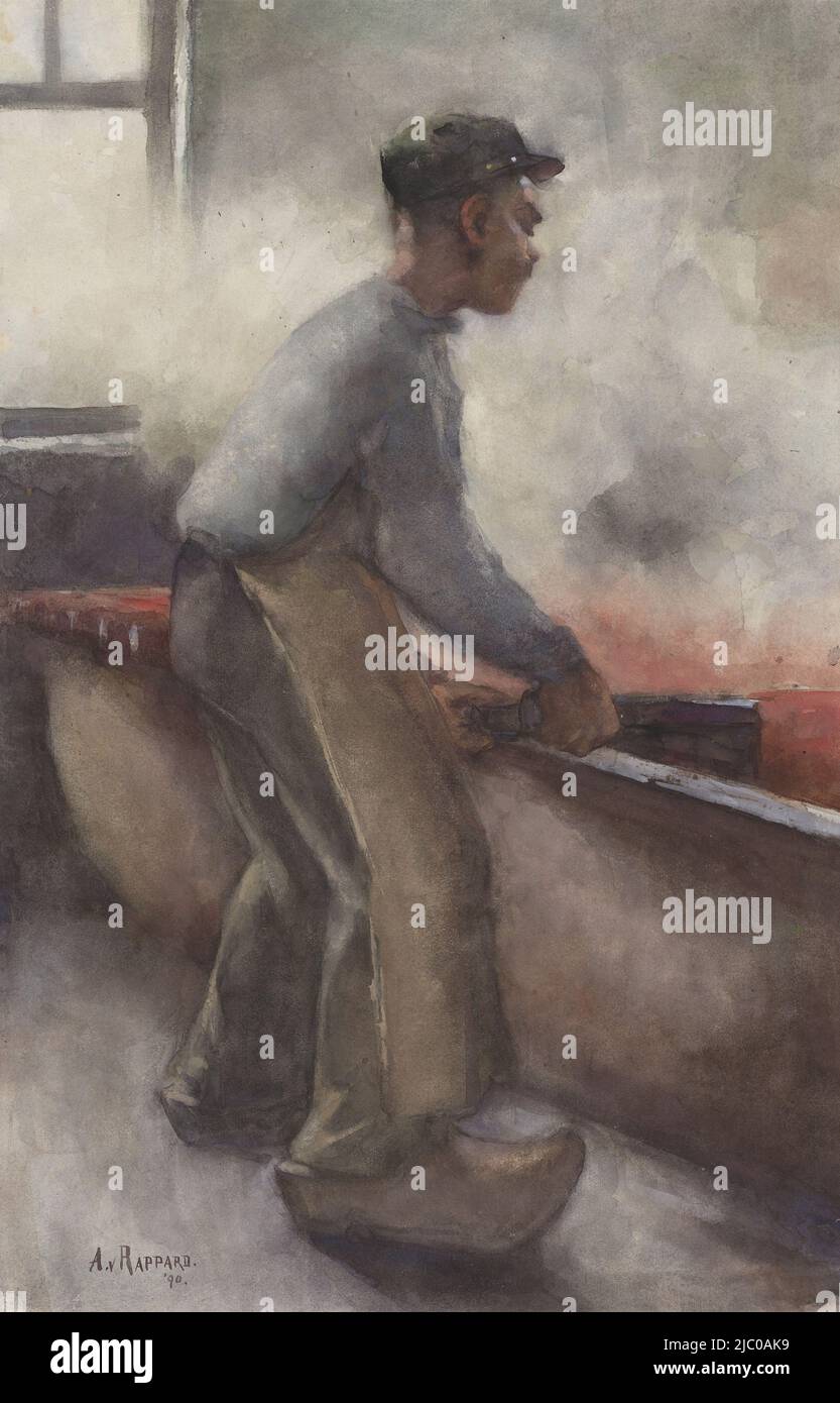 A scraper, draughtsman: Anthon Gerhard Alexander van Rappard, 1868 ...