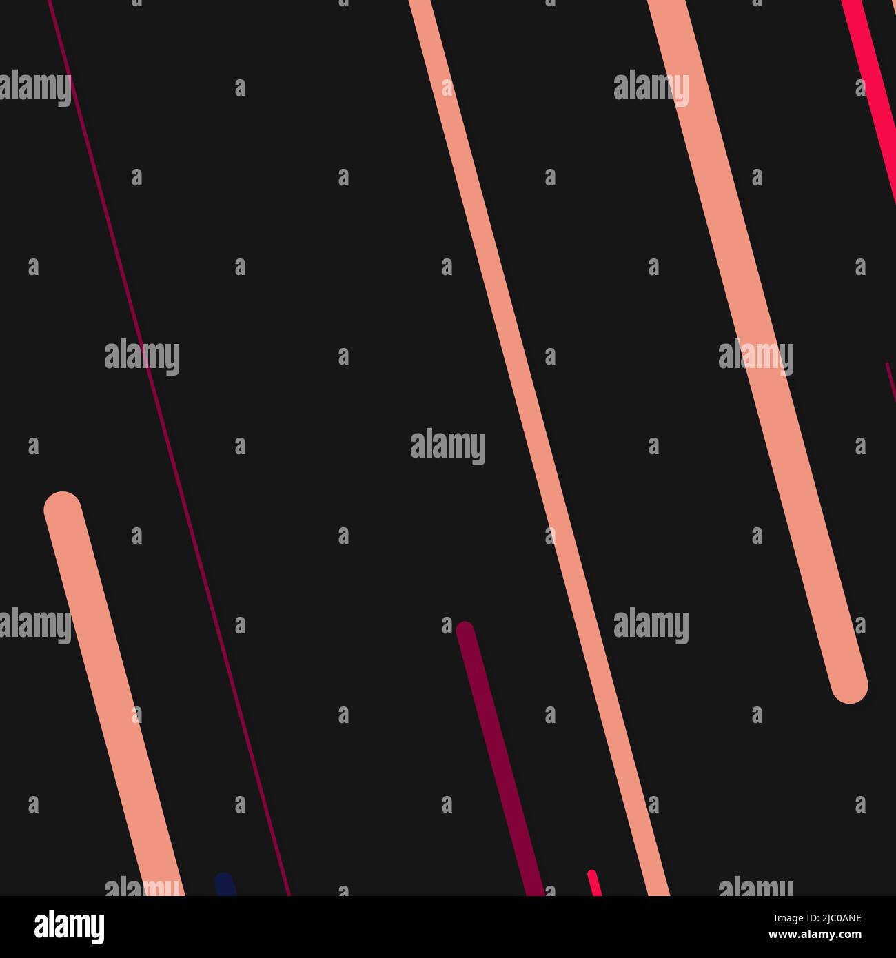 Random Color flowing rounded stripes illustration Stock Vector Image ...