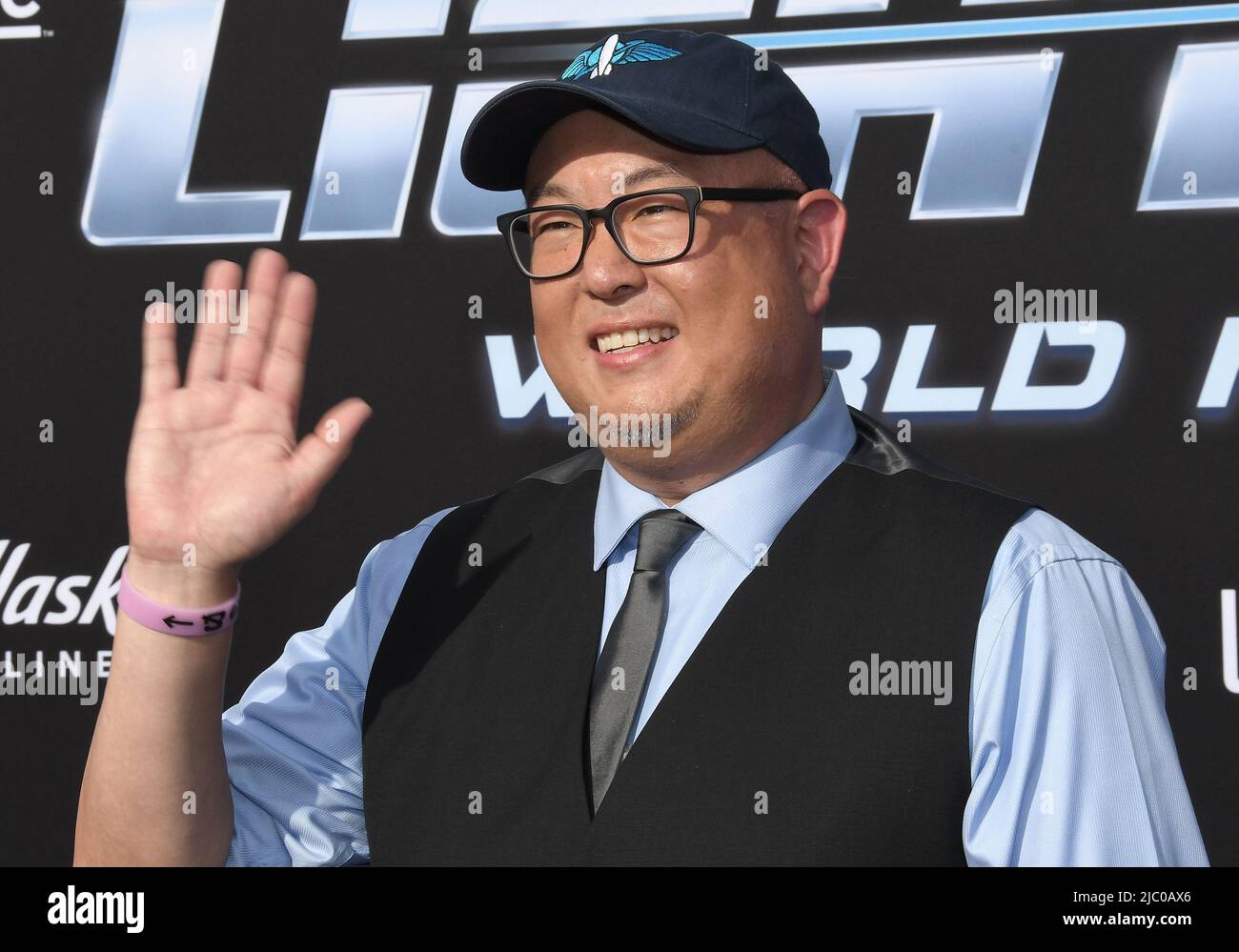 Hollywood, US, June 8, 2022, Peter Sohn arrives at Disney And Pixar's ...