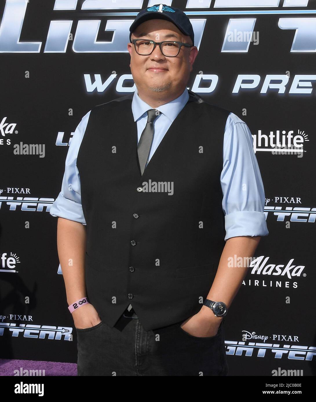 Hollywood, US, June 8, 2022, Peter Sohn arrives at Disney And Pixar's ...