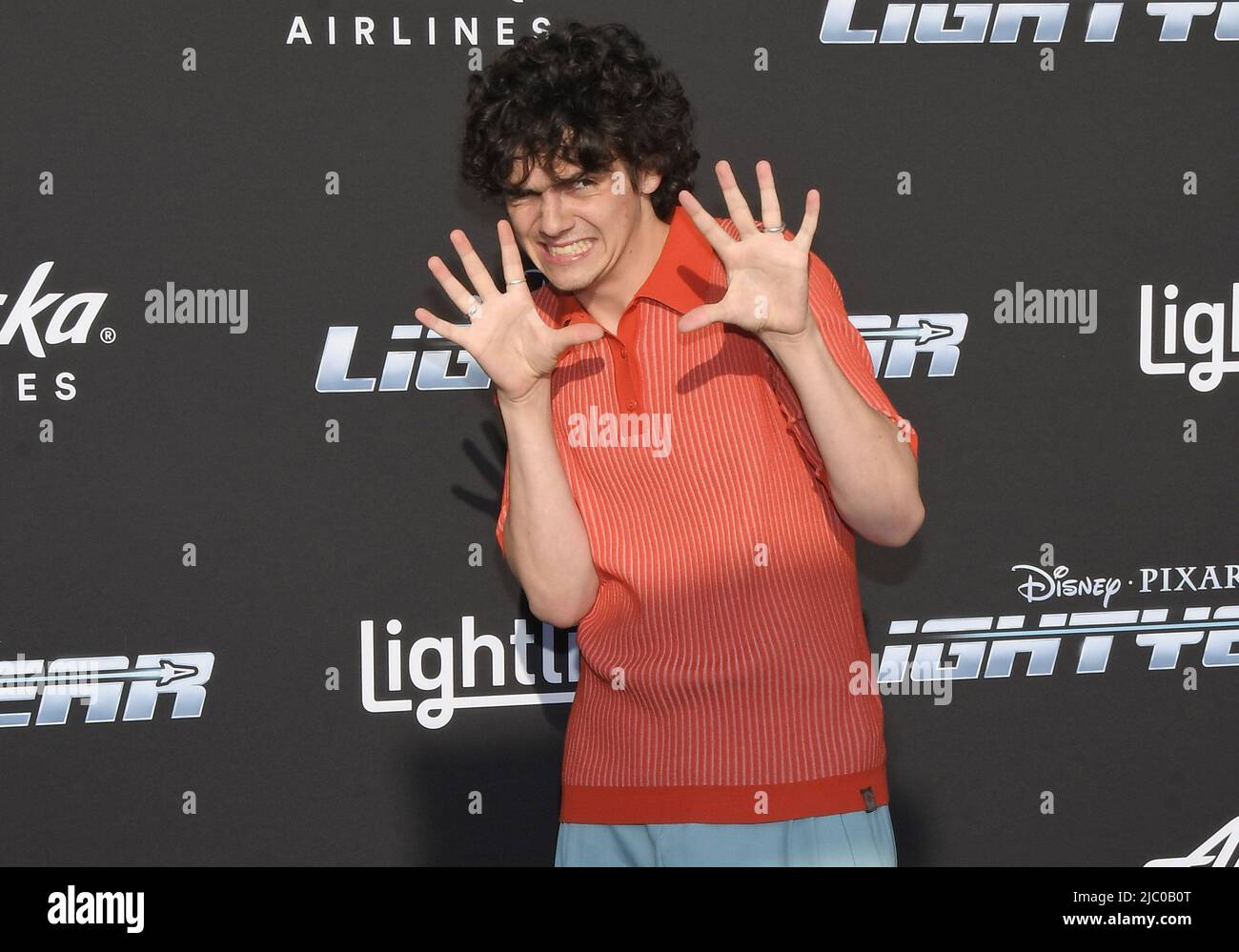 Los Angeles, USA. 08th June, 2022. Jack Dylan Grazer arrives at Disney ...