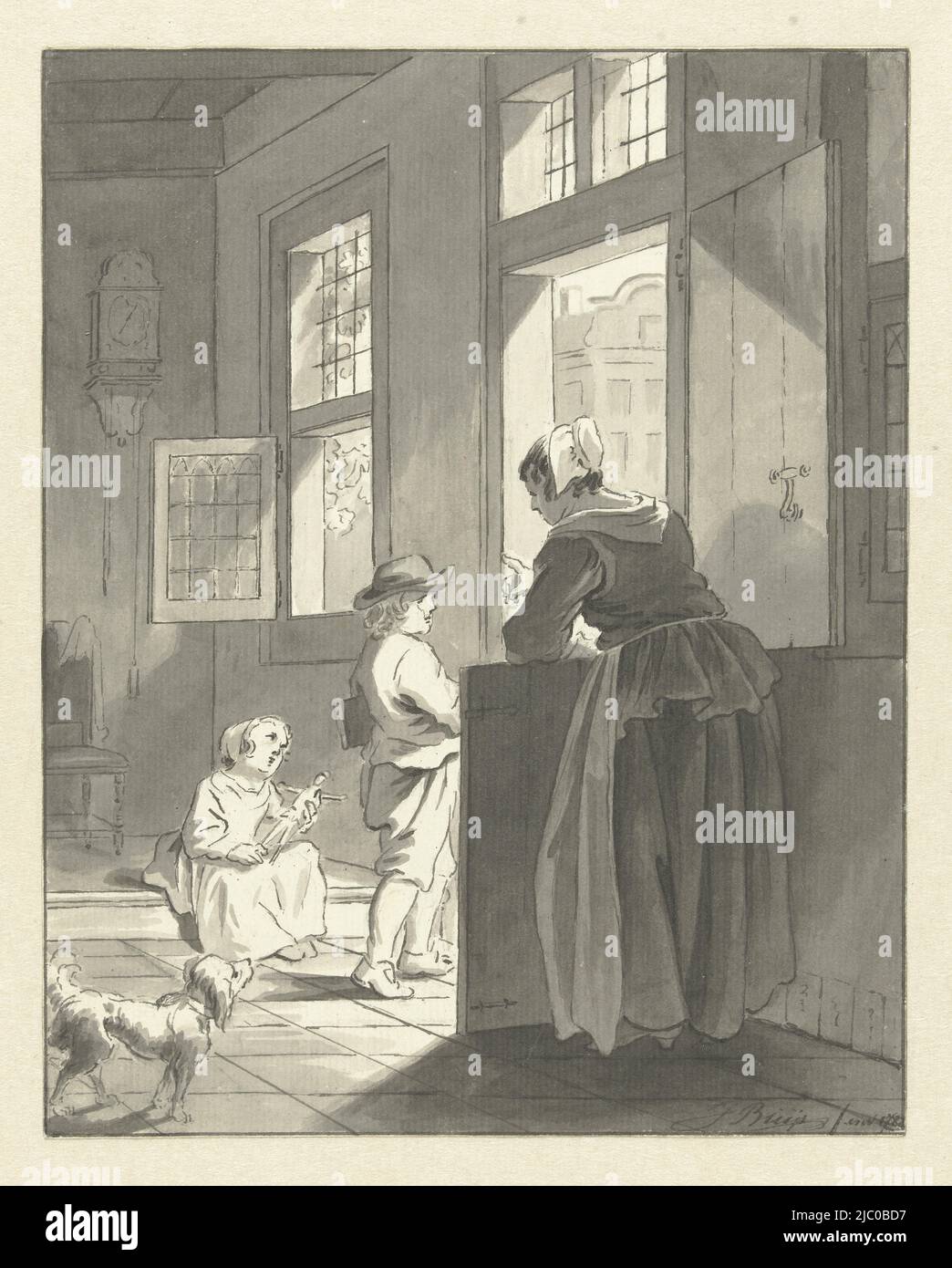 Mother admonishes hi-res stock photography and images - Alamy