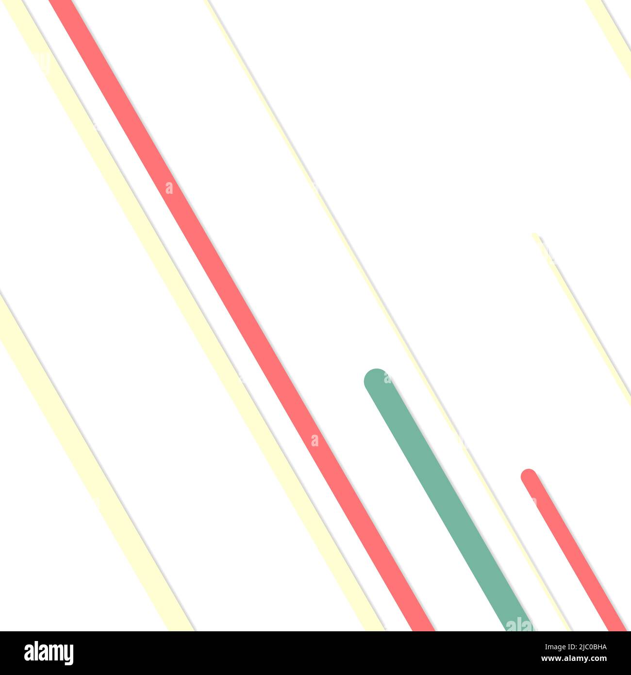 Random Color flowing rounded stripes illustration Stock Vector Image ...