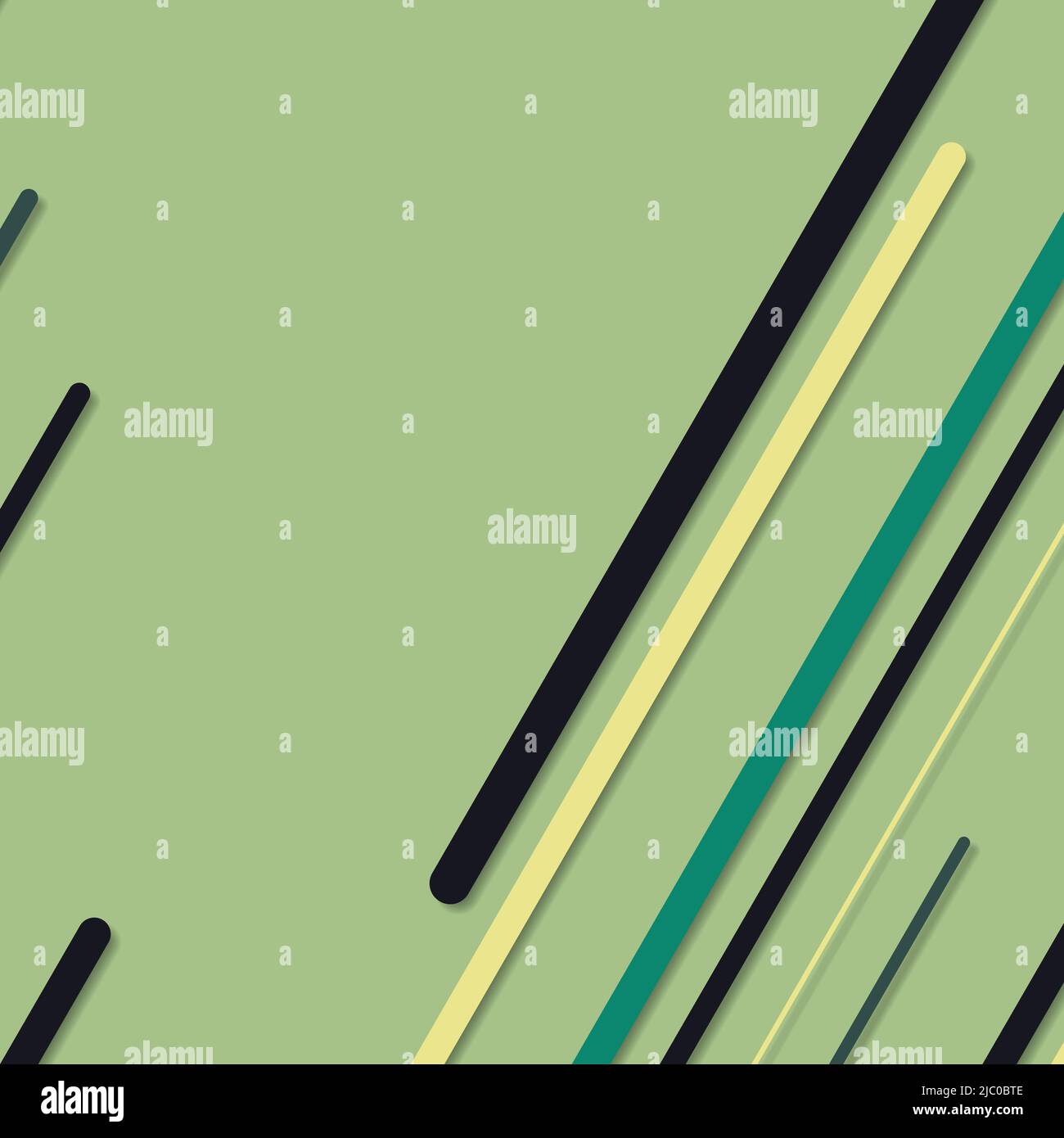 Random Color flowing rounded stripes illustration Stock Vector Image ...