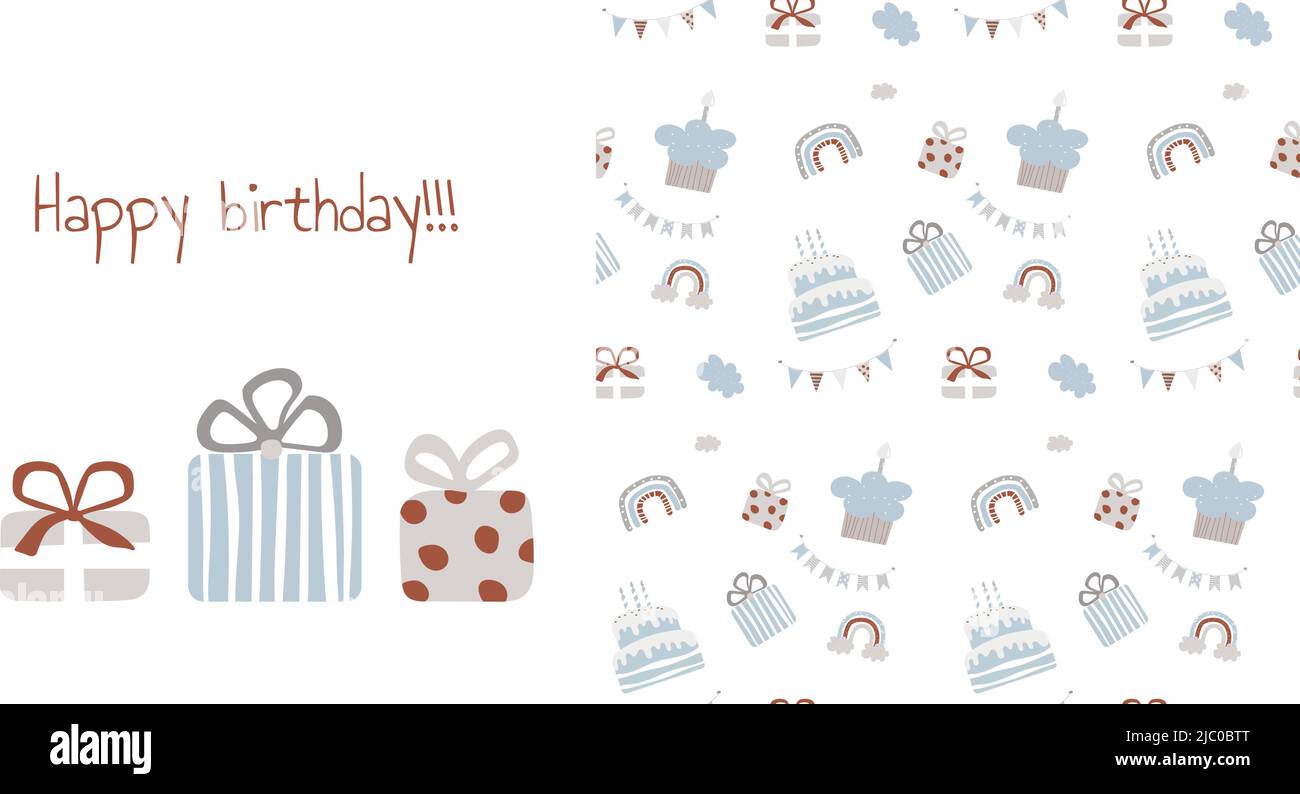 Birthday baby vector Stock Vector Image & Art - Alamy