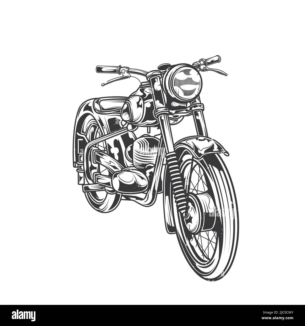 Motor cycles vintage Stock Vector Images - Alamy