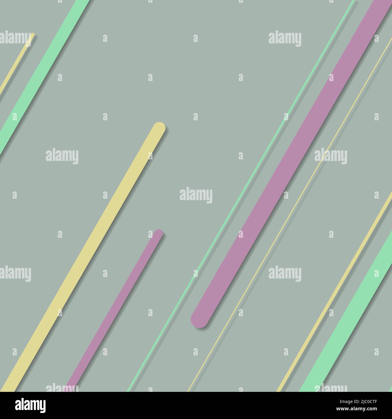 Random Color flowing rounded stripes illustration Stock Vector Image ...