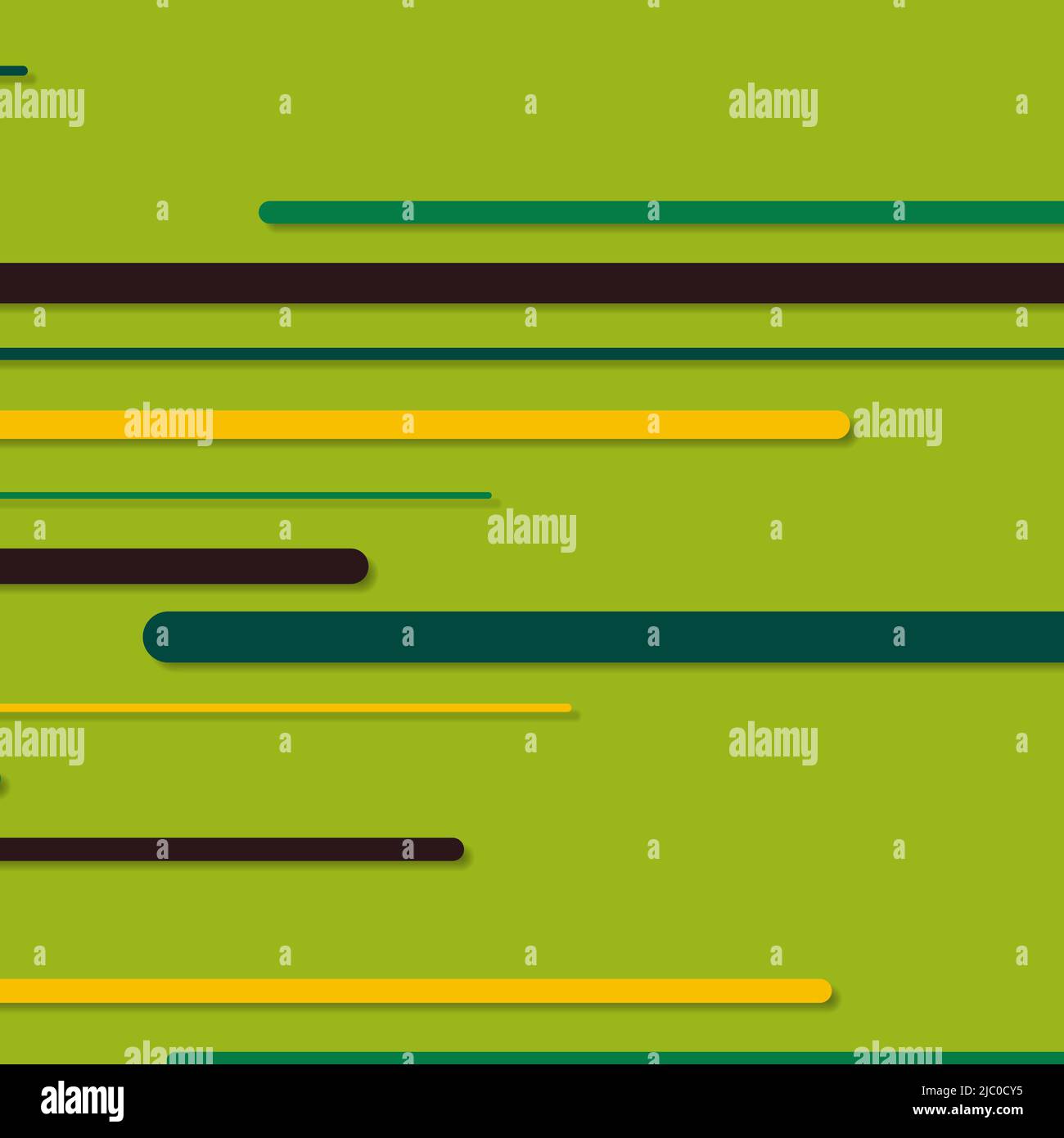 Random Color flowing rounded stripes illustration Stock Vector Image ...