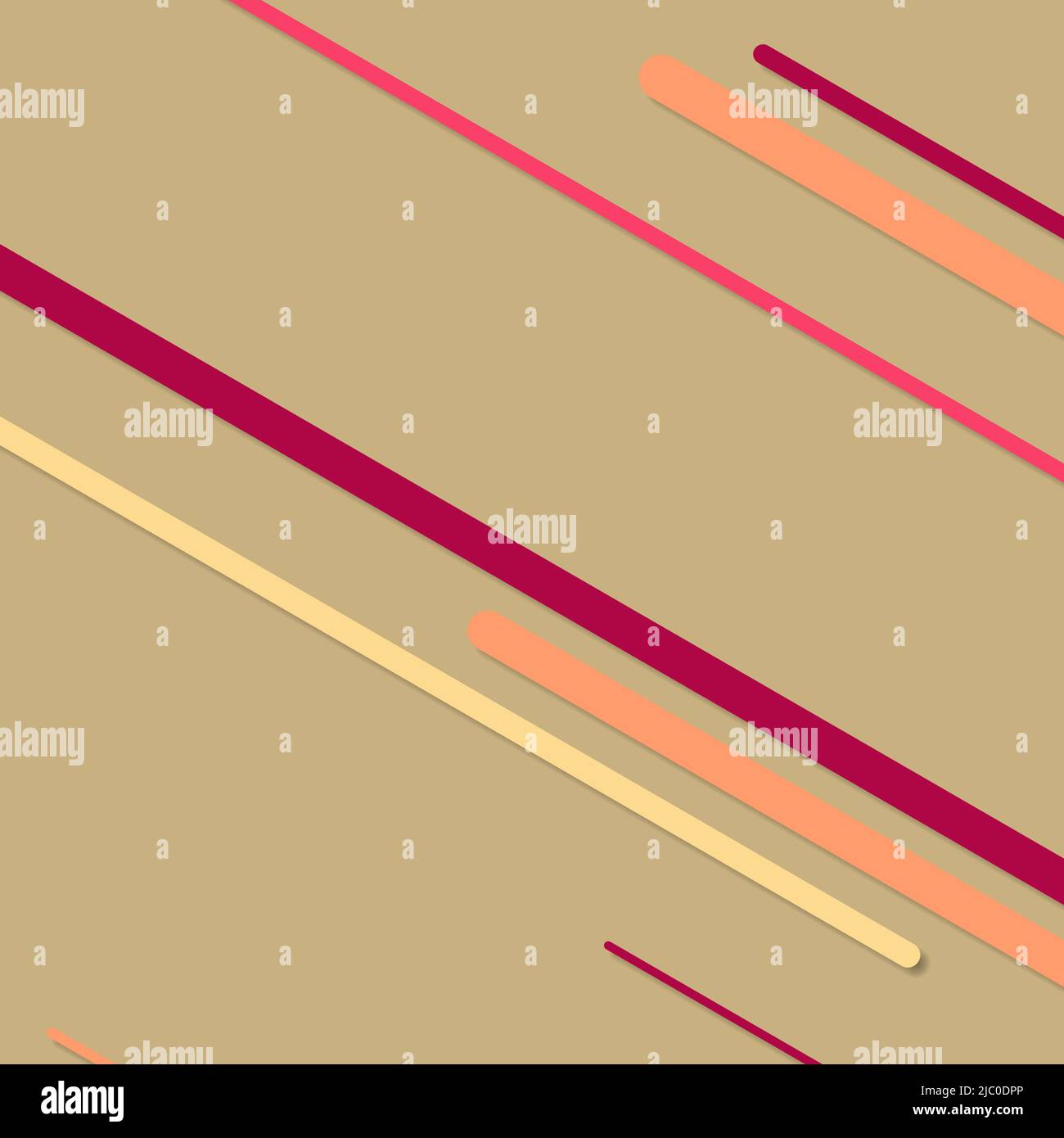 Random Color flowing rounded stripes illustration Stock Vector Image ...