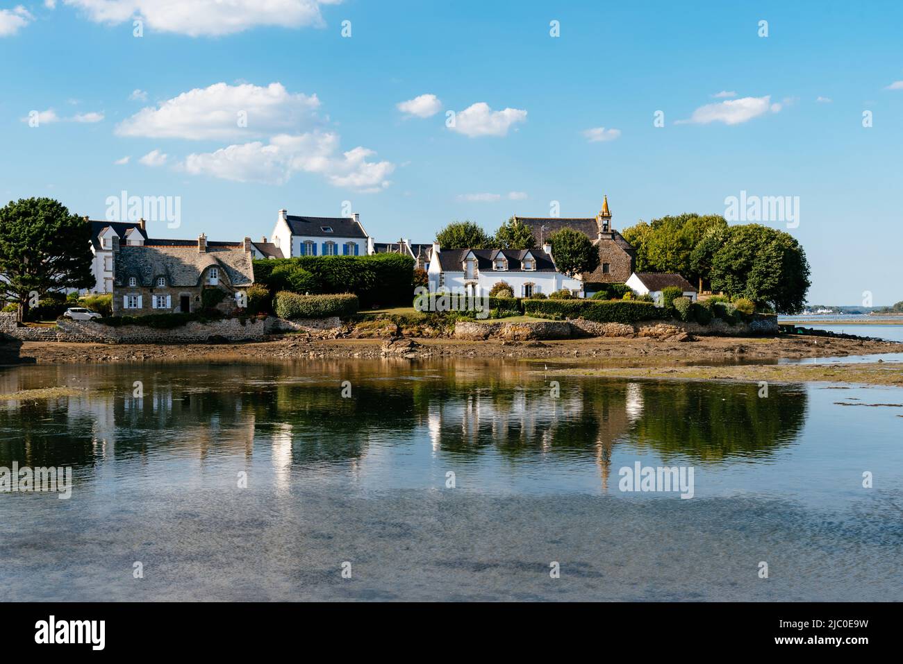 Scenic view of Saint-Cado in Brittany, France Stock Photo - Alamy