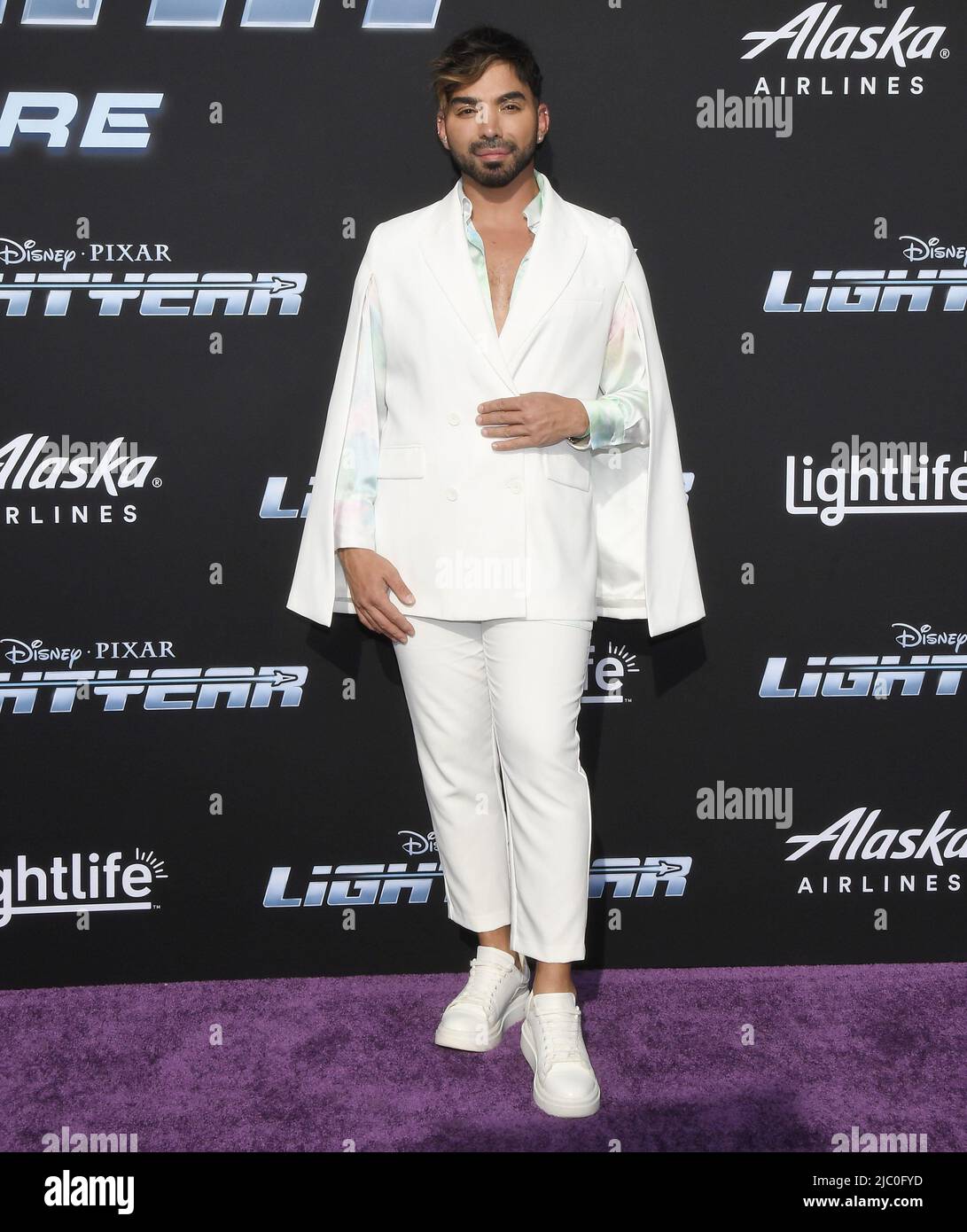 Los Angeles, USA. 08th June, 2022. Kalyd Odeh arrives at Disney And ...