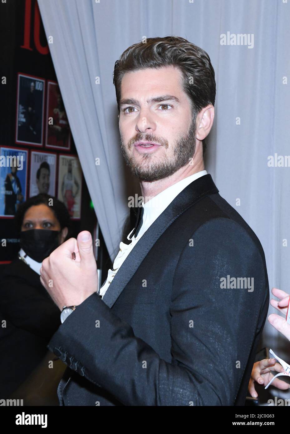 New York, USA. 08th June, 2022. Andrew Garfield attends the 2022 ...