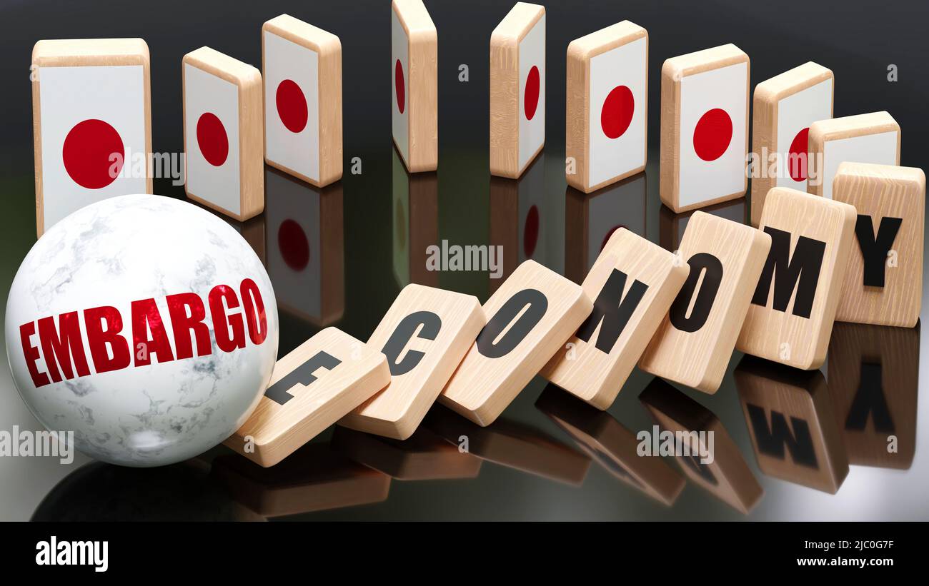 Embargo and japan hi-res stock photography and images - Alamy