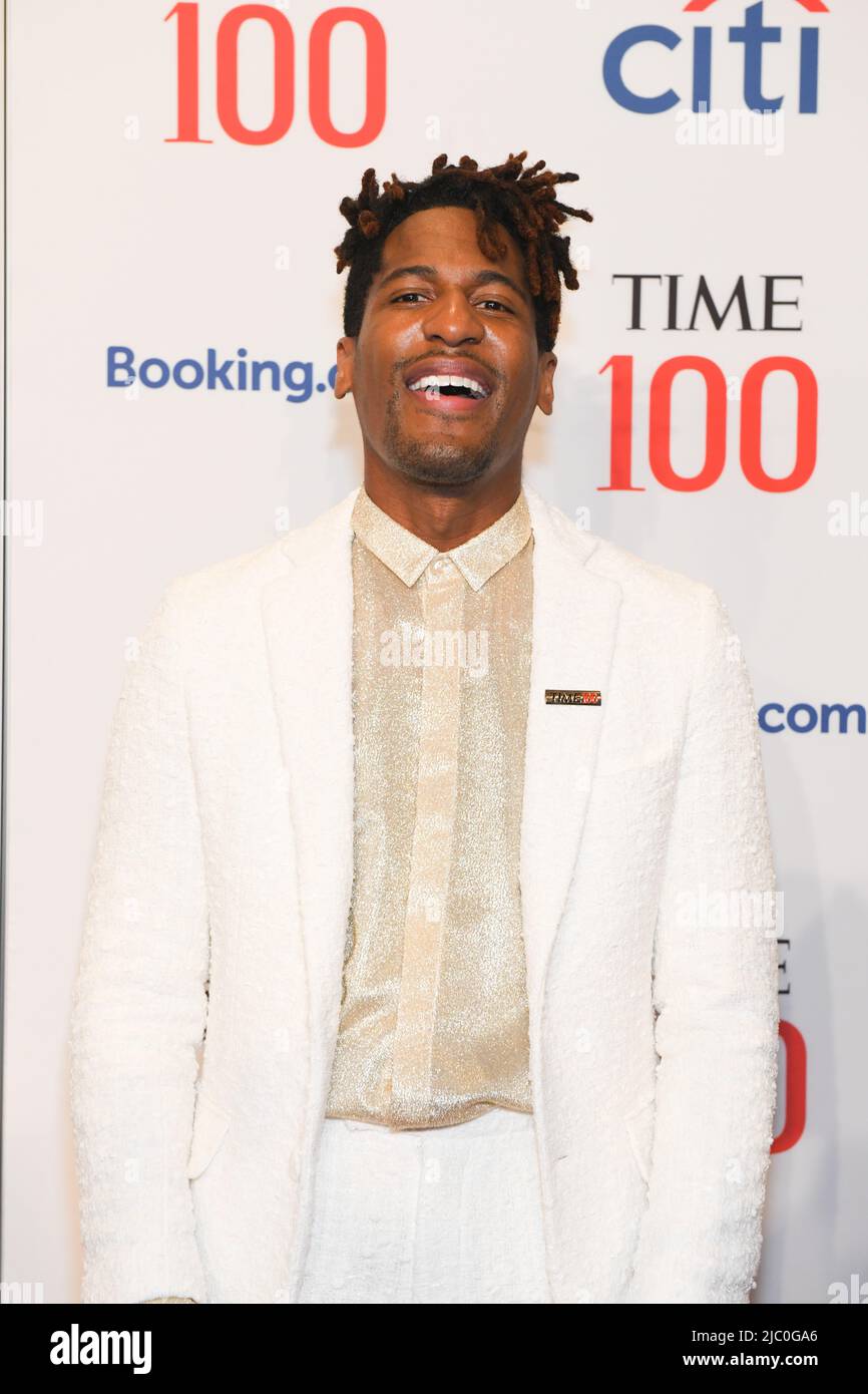 New York City. June 08, 2022, Jon Batiste attends the 2022 Time100 Gala ...