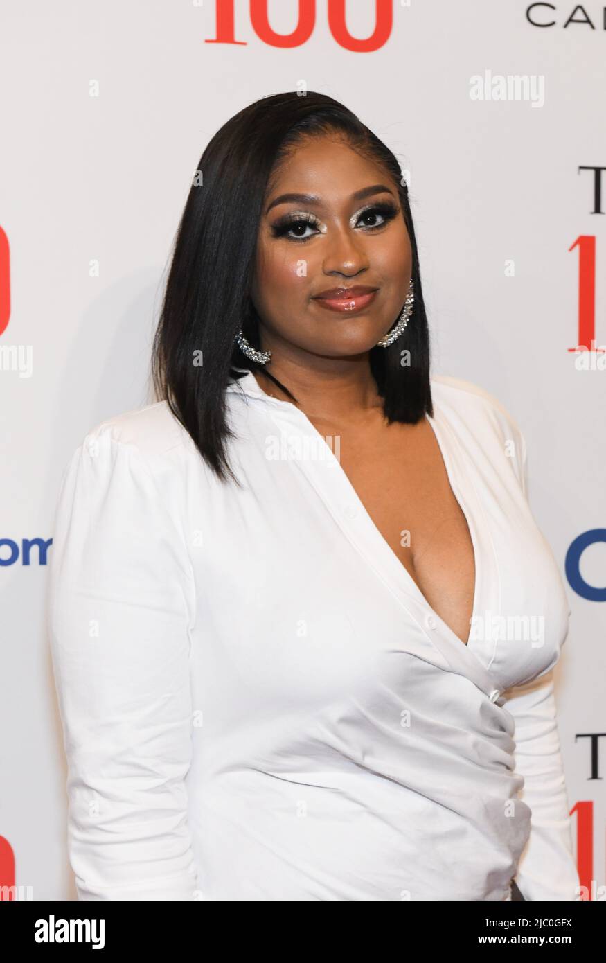 New York, USA. 08th June, 2022. Jazmine Sullivan attends the 2022 ...