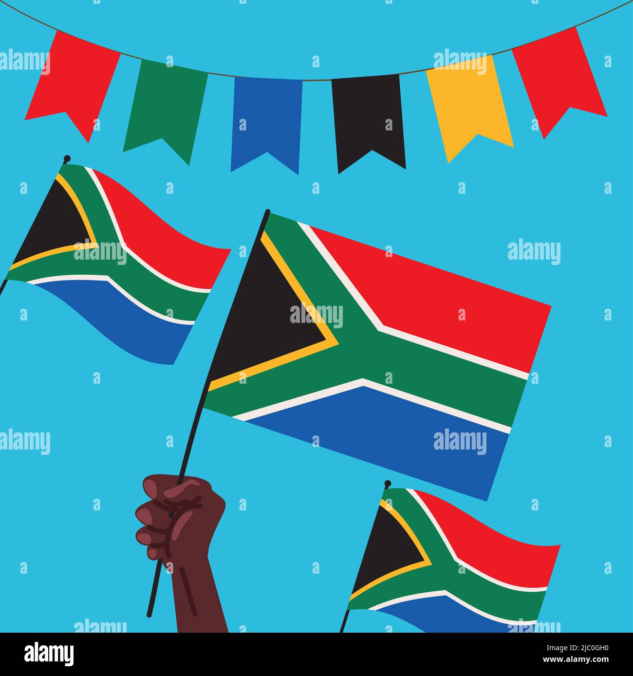 African unity flags Stock Vector Images - Alamy