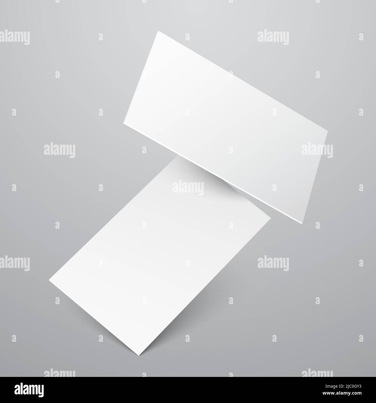Blank paper falling Stock Vector Images - Alamy