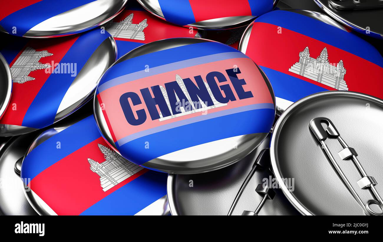 Cambodia badge hi-res stock photography and images - Alamy