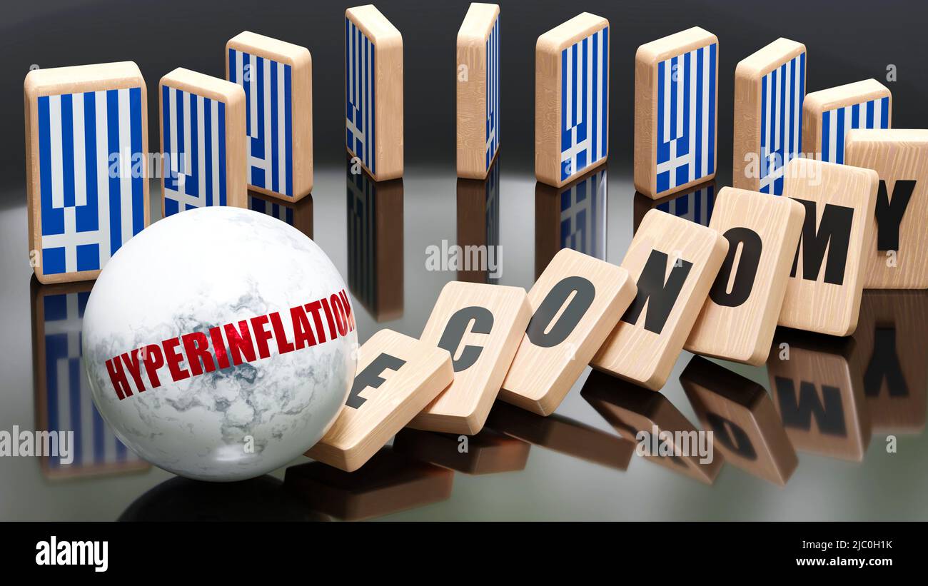 Greece and hyperinflation hi-res stock photography and images - Alamy