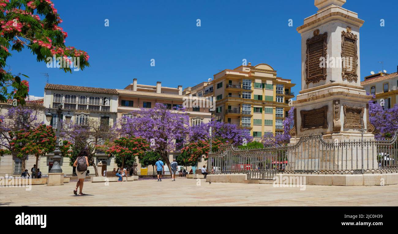 Malaga spain city spring hi-res stock photography and images - Alamy