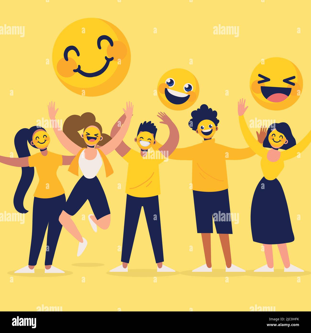 international day of happiness celebration Stock Vector Image & Art - Alamy