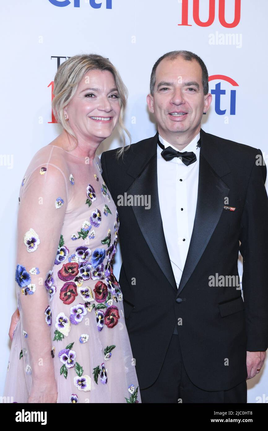 New York City. June 08, 2022, Brenda and Stephane Bancel attends the ...