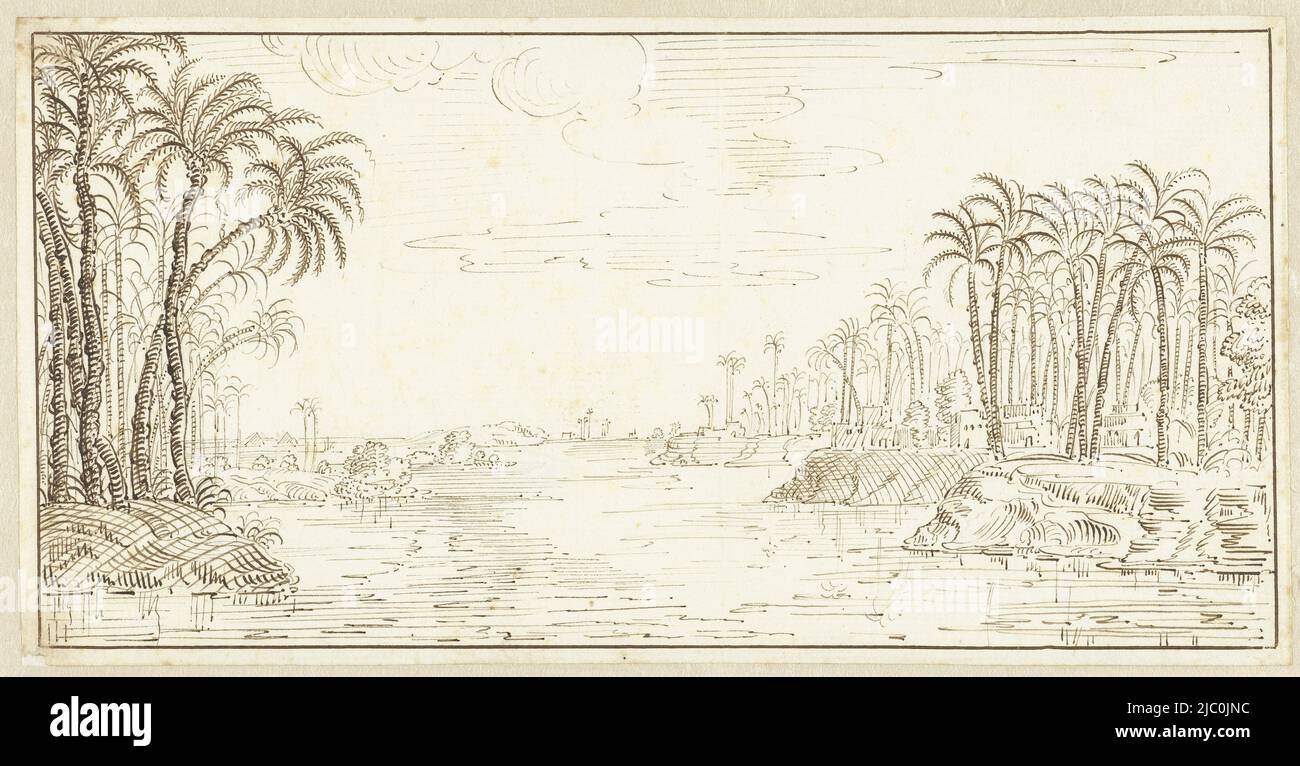 View of the Nile Faces around the Mediterranean Sea (series title ...