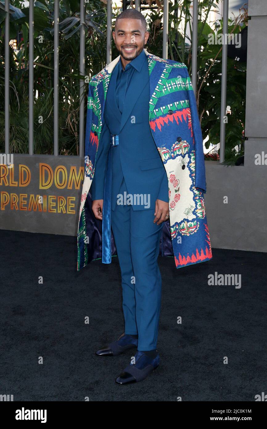 LOS ANGELES - JUN 6: Alano Miller at the Jurassic World Dominion World ...