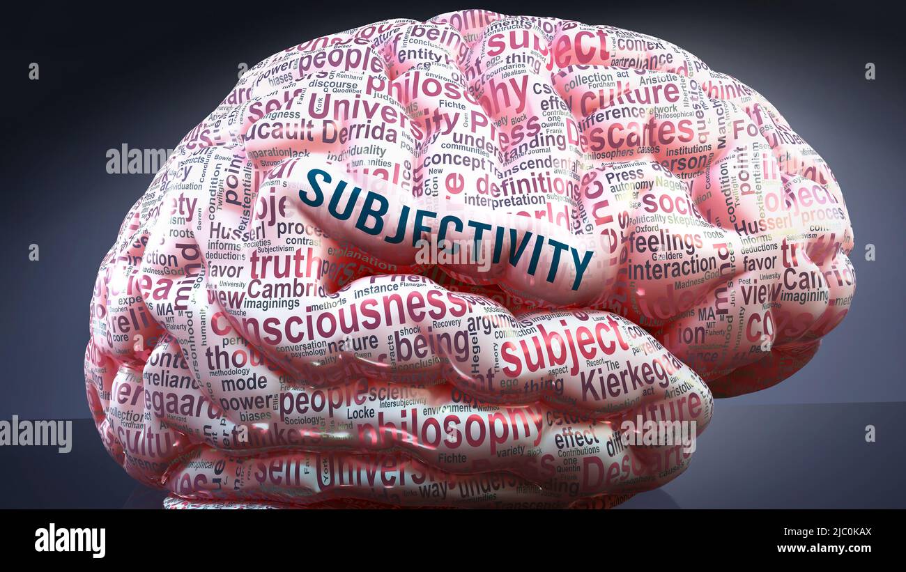 Subjectivity in human brain hi-res stock photography and images - Alamy