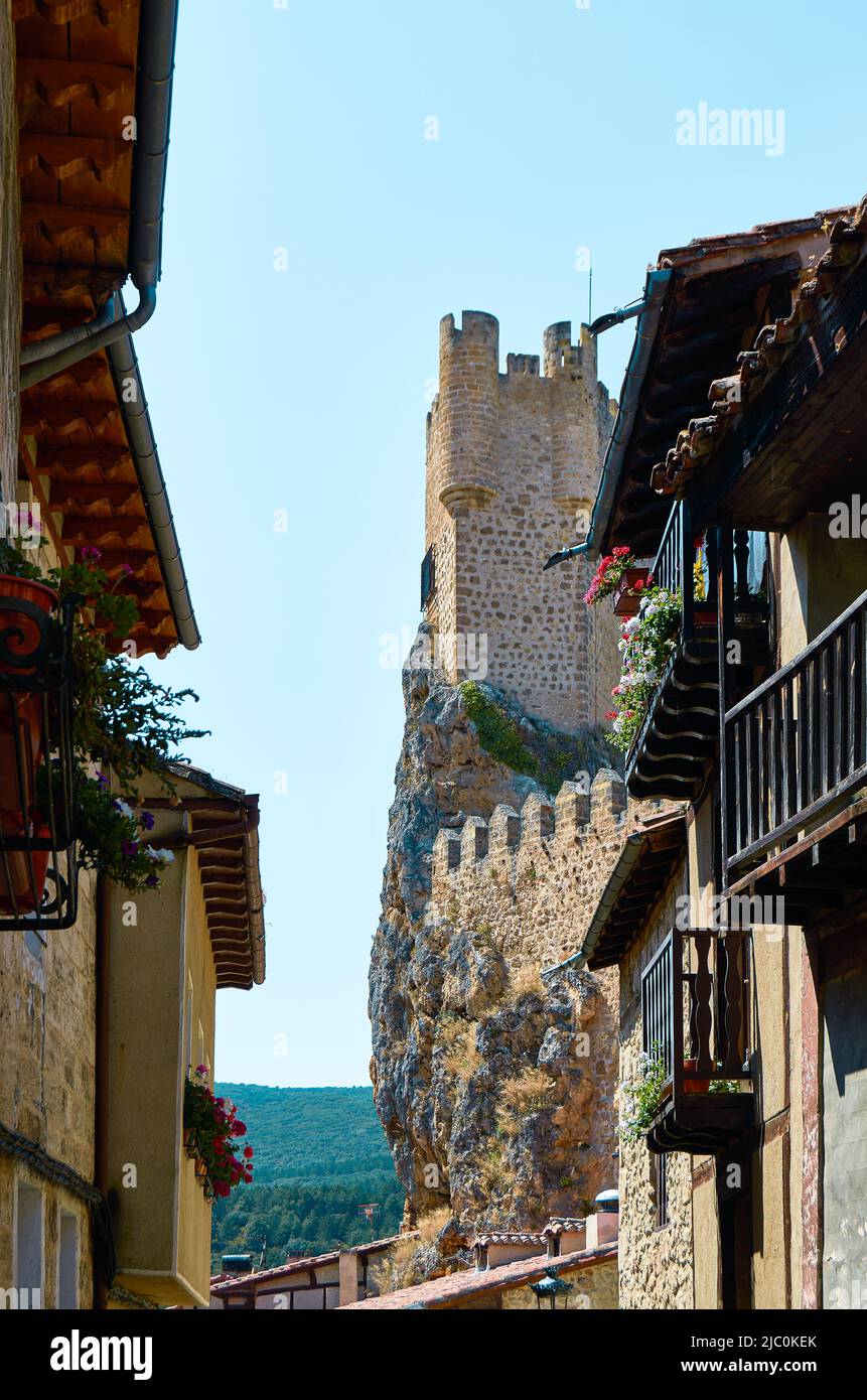 Frias village in burgos hi-res stock photography and images - Alamy